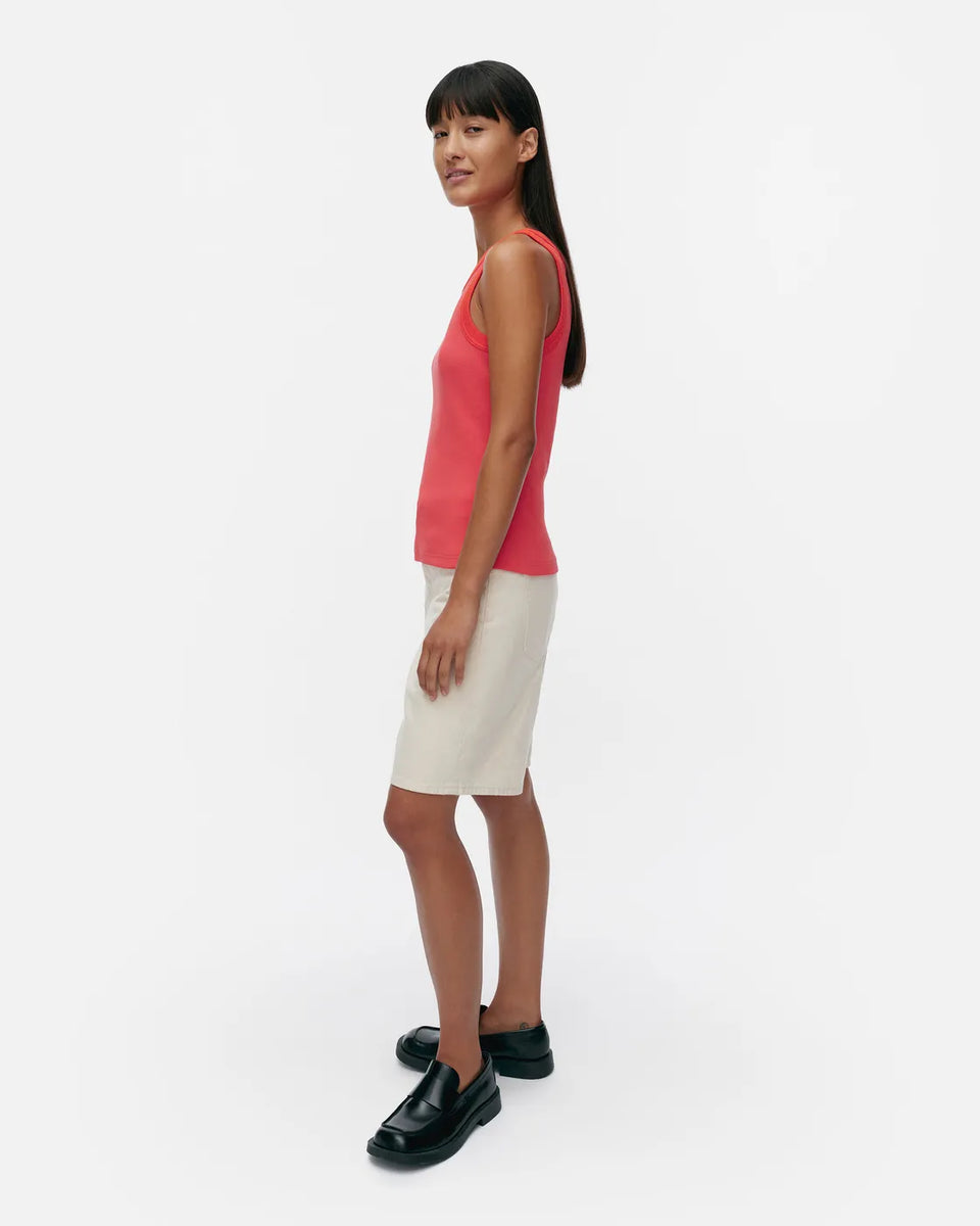 Surrea Piirto Unikko Placement kioski trikootoppi Marimekko punainen ...